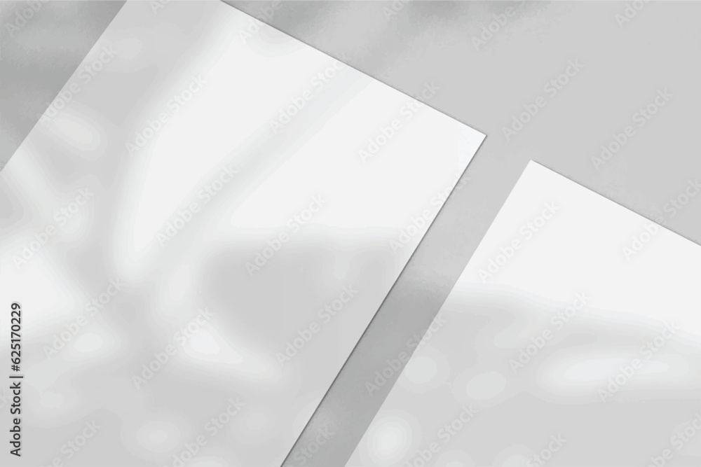 Realistic empty Blank white flyer mockup Paper Leaflet, Flyer ...