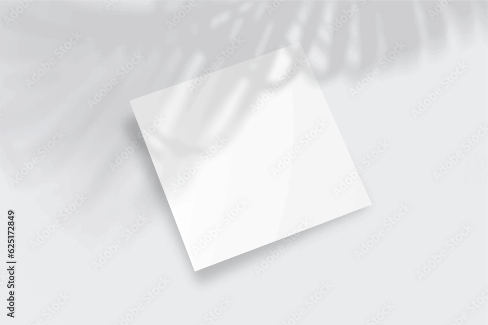 Realistic empty Blank white flyer mockup Paper Leaflet, Flyer ...