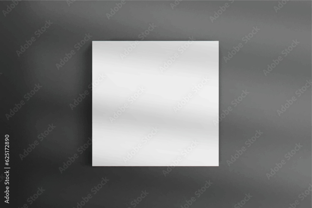 Realistic empty Blank white flyer mockup Paper Leaflet, Flyer ...