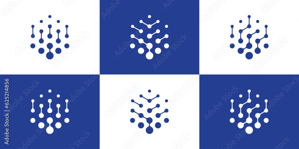 logo design hexagon tech icon vector modern Stock Vector | Adobe Stock