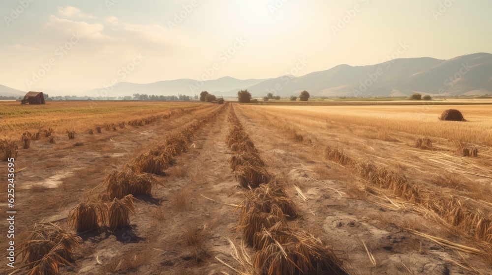 drought stricken farmland Crop failure and drought due to climate ...
