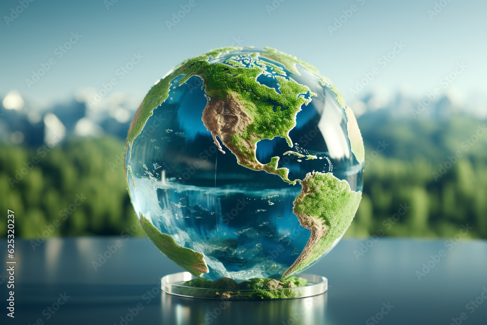 World ozone day. save the planet. the need to preserve the ozone layer ...