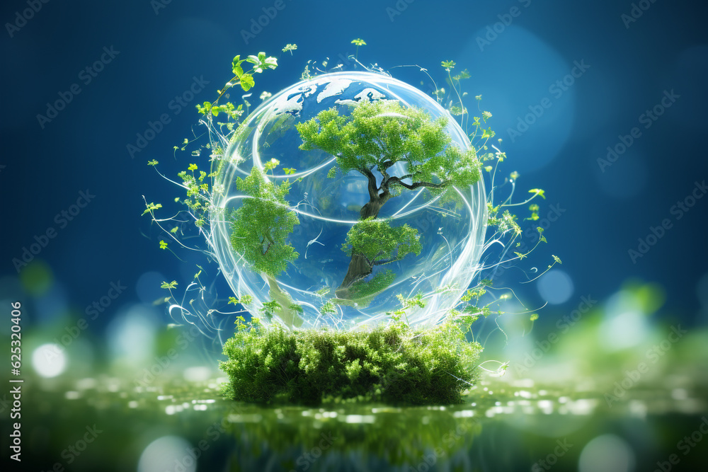 World ozone day. save the planet. the need to preserve the ozone layer ...