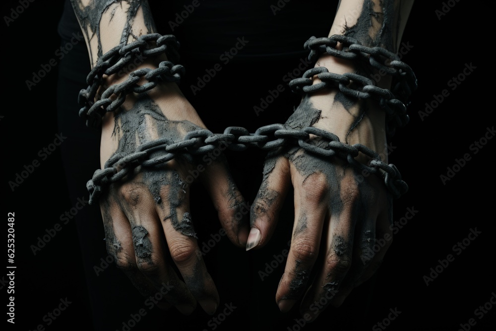 Slavery, forced use of work against persons will. A global problem ...