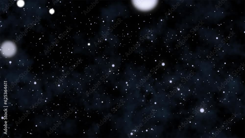 Stars in sky, starry night blue starlight shine of milky way, shooting ...