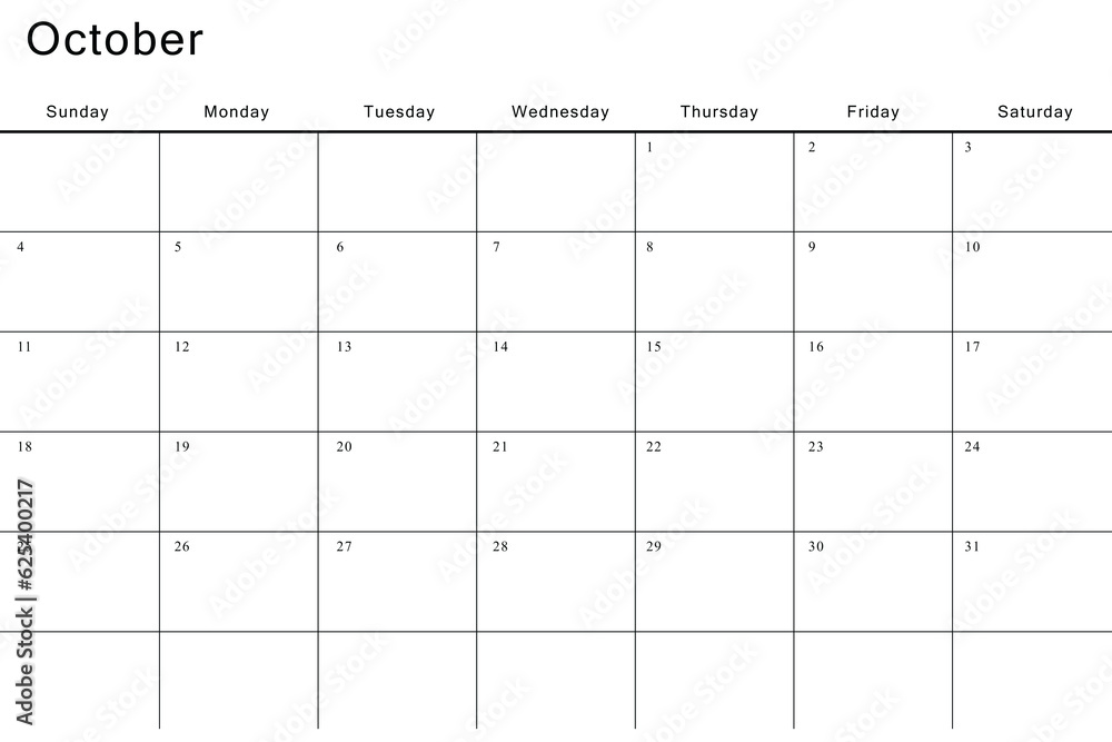 Digital png illustration of october black calendar card on transparent ...