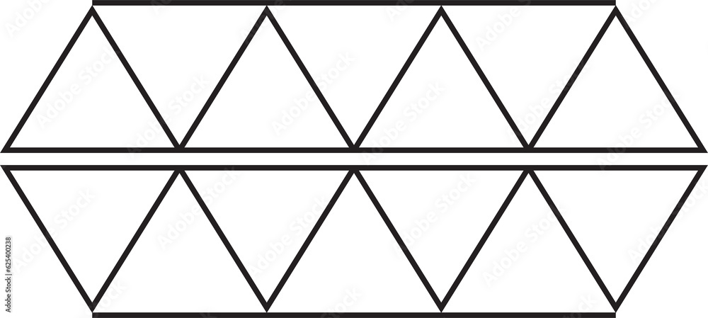 Digital png illustration of black triangle shapes on transparent ...