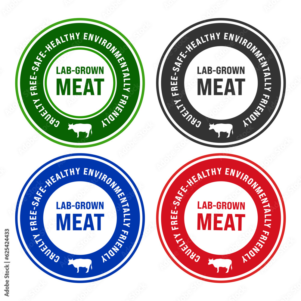 Lab - grown meat. Cruelity free, safe, healthy. Environmentally ...
