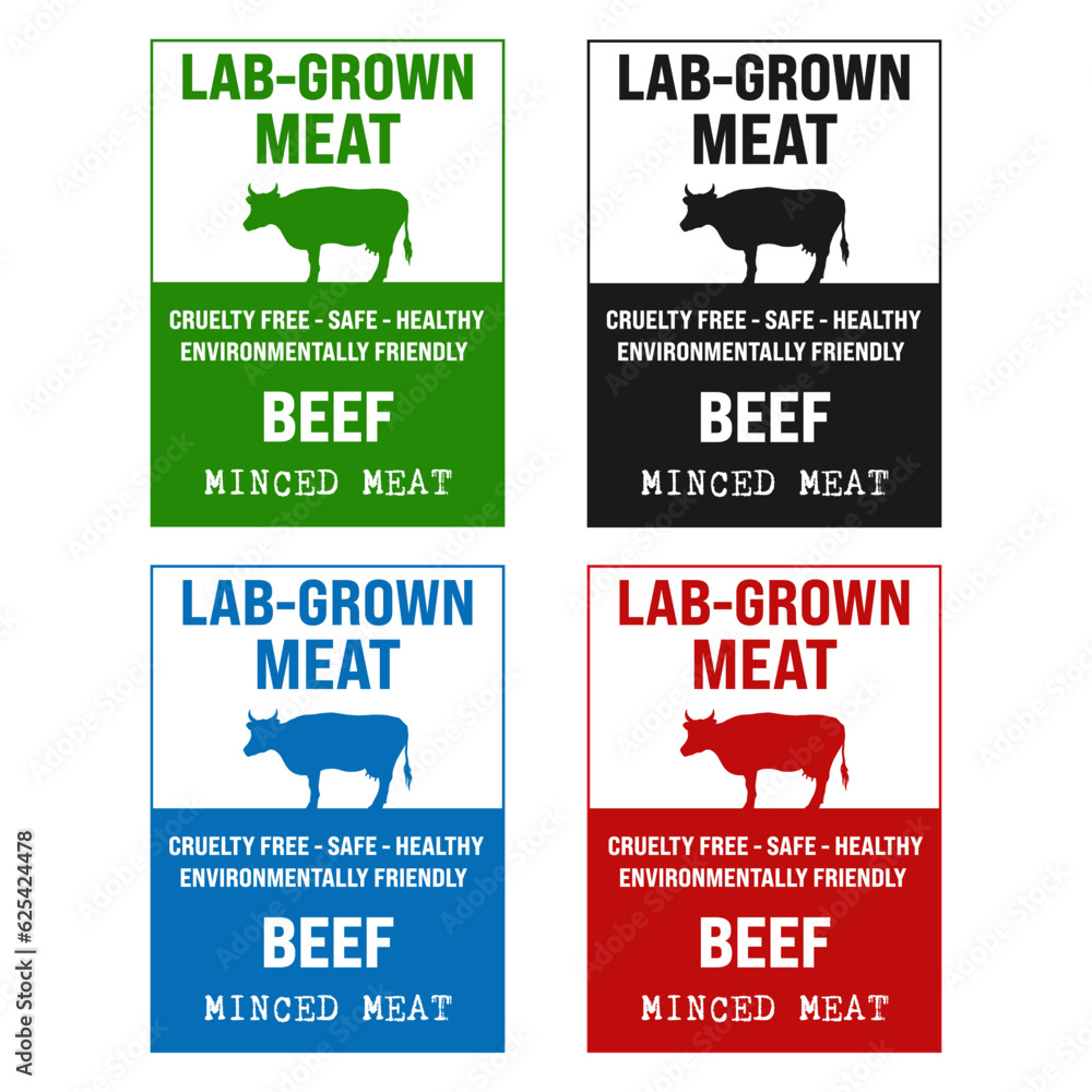 Lab-grown meat. Cruelty-free, safe, healthy. Environmentally friendly ...