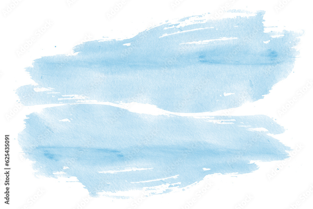 watercolor blue sky background. watercolor background with clouds ...