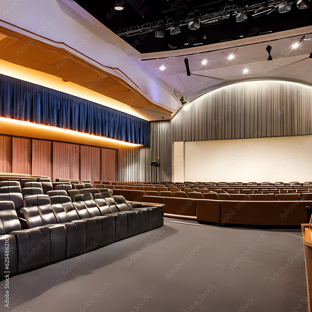 274 A contemporary theater with versatile performance spaces ...
