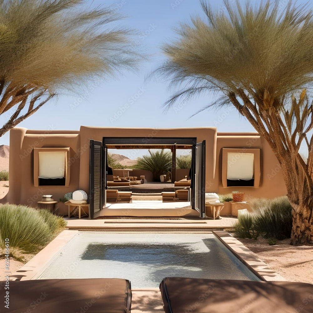 319 A luxurious desert resort with stylish tented villas, private ...