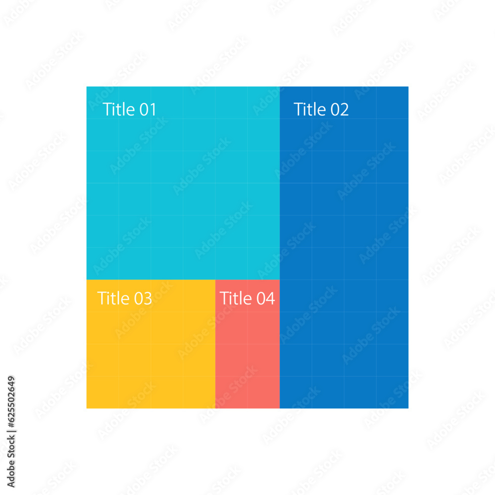 Team responsibilities and kpi tree map infographic chart design ...