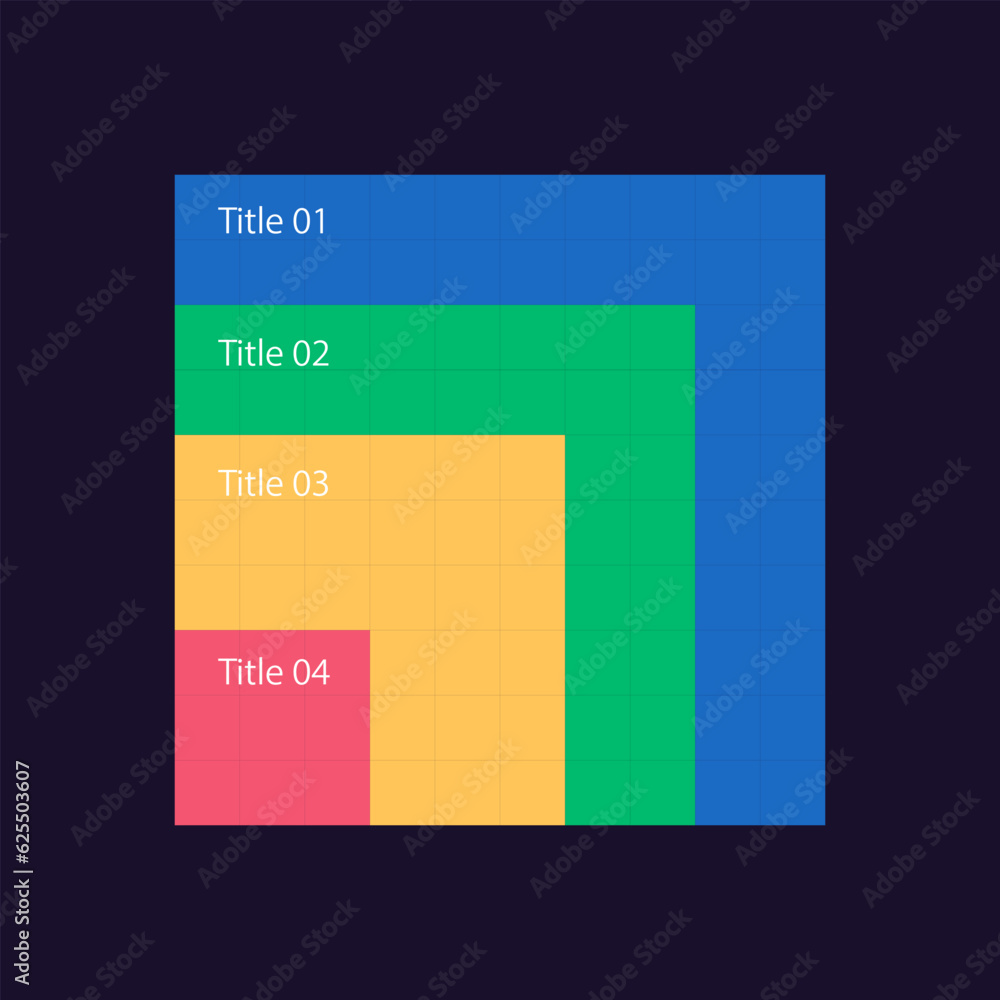 Startup development planning infographic chart design template for dark ...