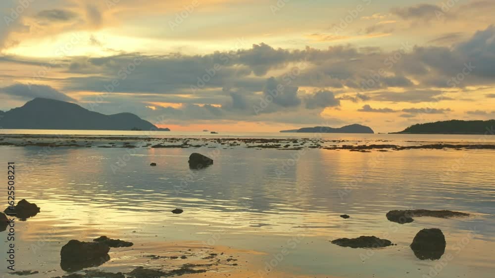 ..Majestic sunset or sunrise landscape Amazing light of nature amazing ...