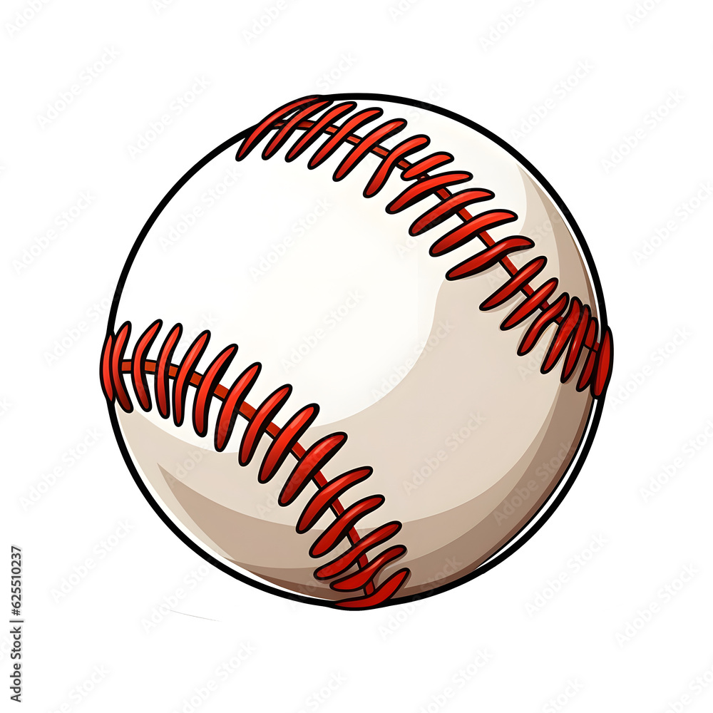 baseball clipart, transparent background Stock Illustration | Adobe Stock