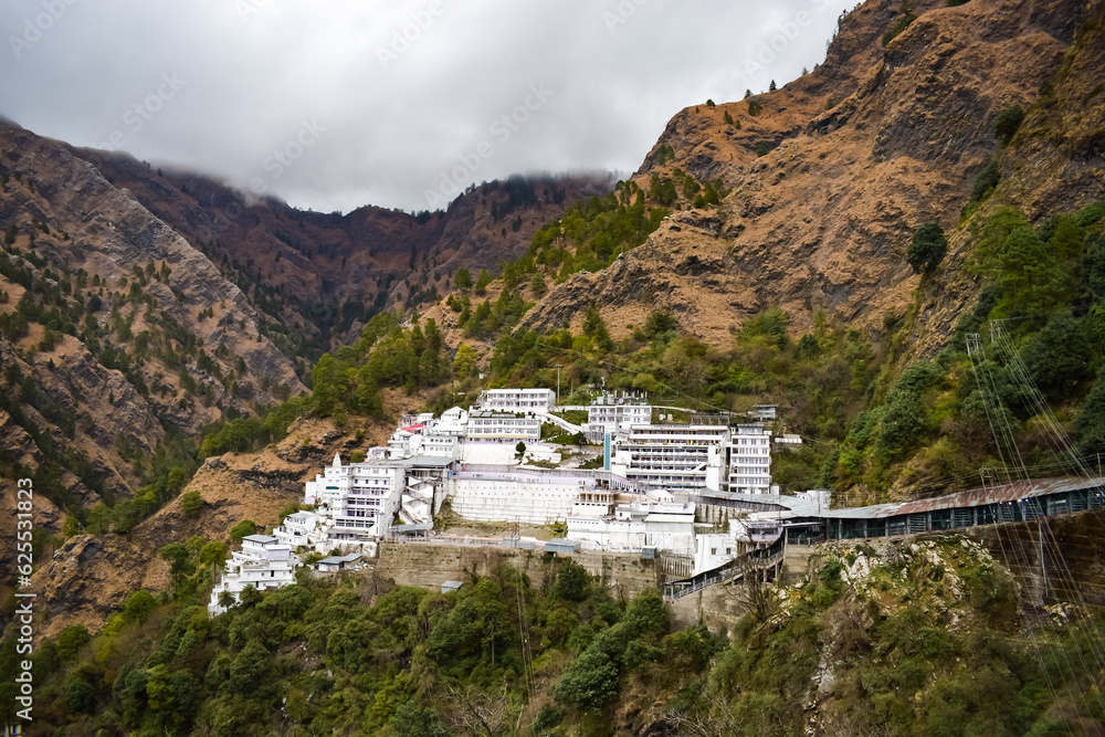 Picturesque scenes from Shri Mata Vaishno Devi trek Stock Photo | Adobe ...
