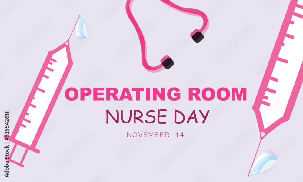 Operating Room Nurse day. background, banner, card, poster, template ...