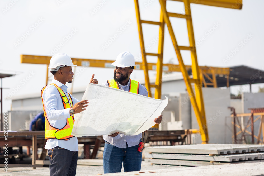Professional Engineer Team working. Engineering worker in safety ...