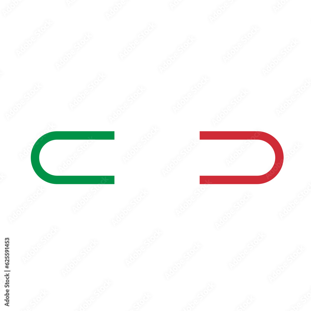 Flag of Italy tricolor icon rounded rectangle ring shape svg vector png ...
