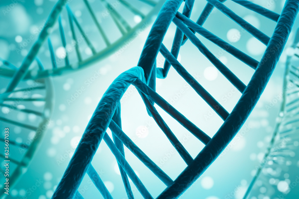 ภาพประกอบสต็อก DNA. Illustration of the molecular structure of DNA ...