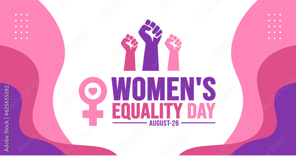 Women’s Equality Day background template. Holiday concept. background ...