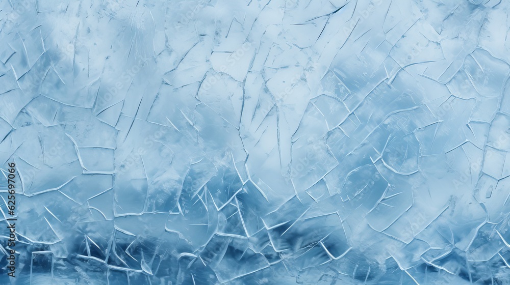 Natural scratched ice at the ice rink as texture or background for ...