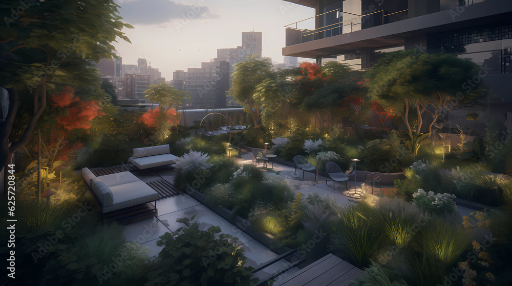 Immerse yourself in a vision of green urbanism where modern ...