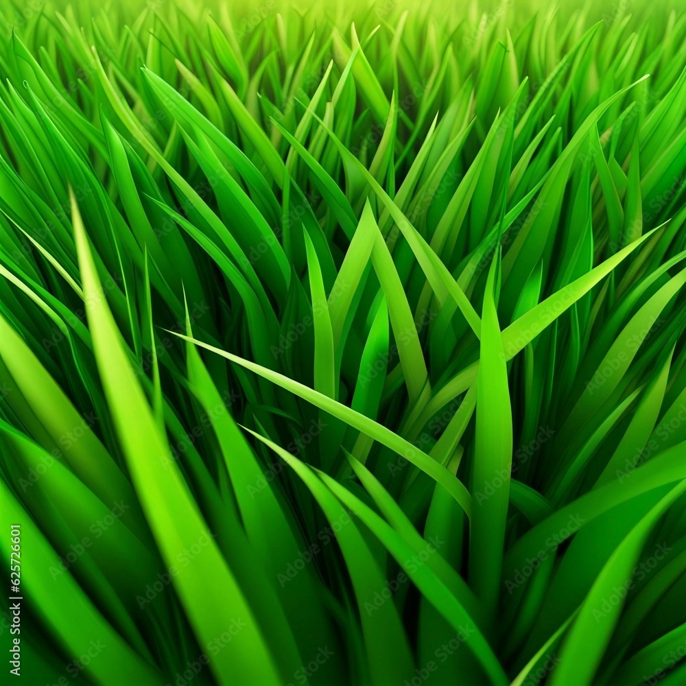 generative AI - nature fresh grash background Stock Illustration ...