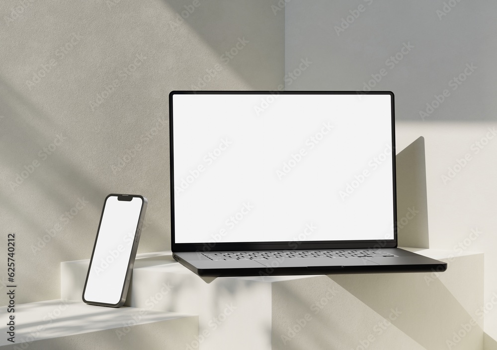 Responsive Web Design and website Mockup, Devices Mock up, Smartphone ...