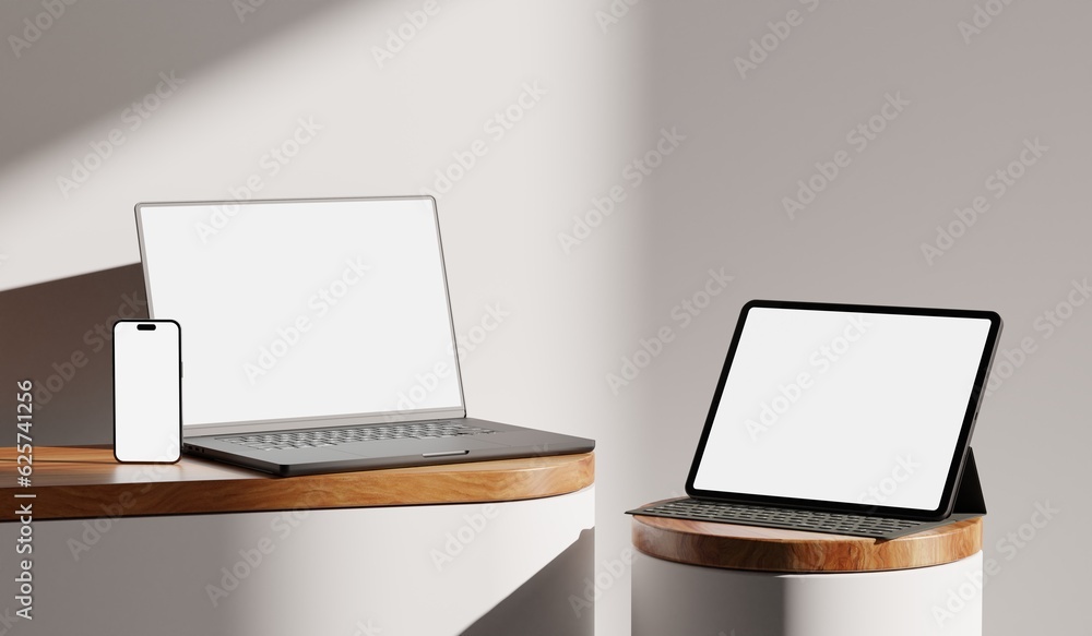 Responsive Web Design and website Mockup, Devices Mock up, Smartphone ...