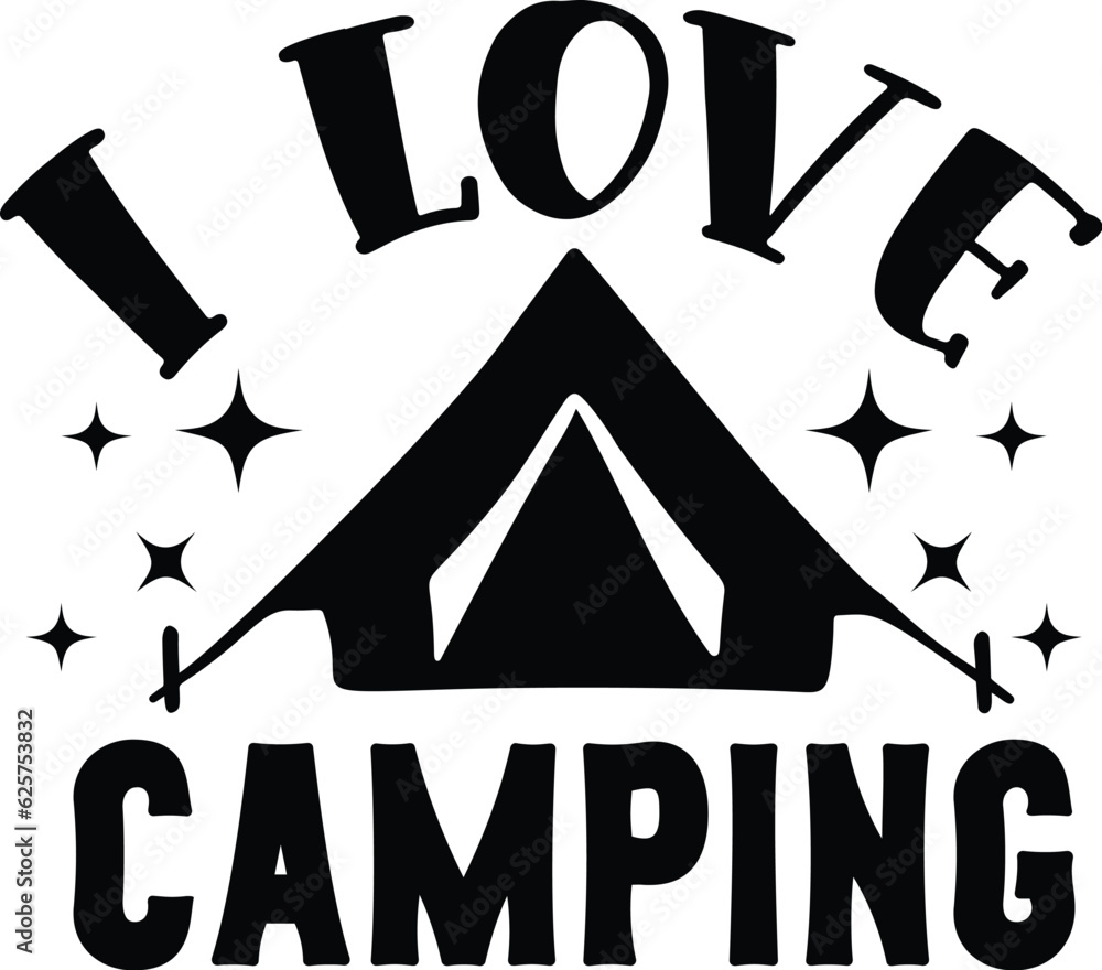 Vetor de Adventure svg design, camping svg, png, happy camper svg ...