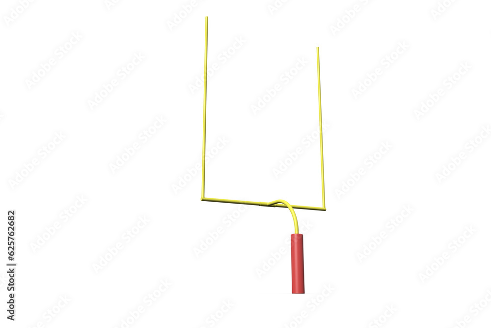 Digital png illustration of field goal on transparent background Stock ...