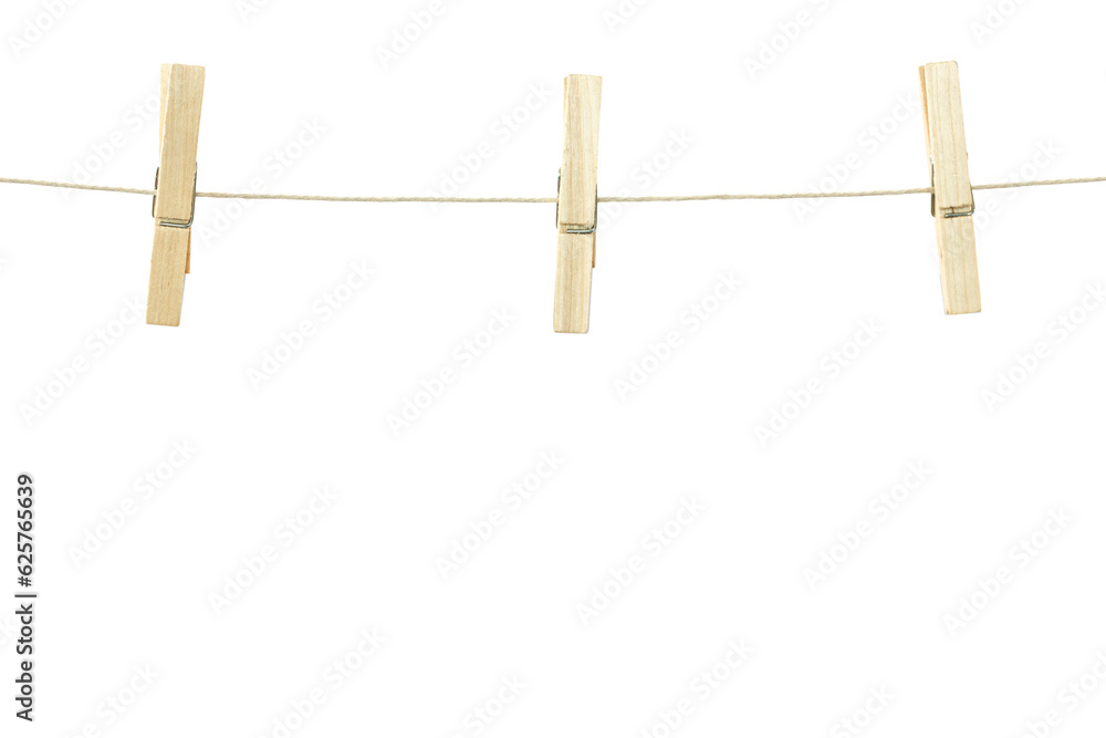 Digital png photo of clothesline with clothes pegs on transparent ...