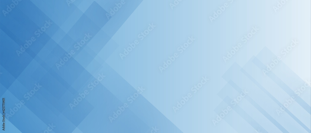 Abstract banner design with soft blue geometric background. Blue banner ...