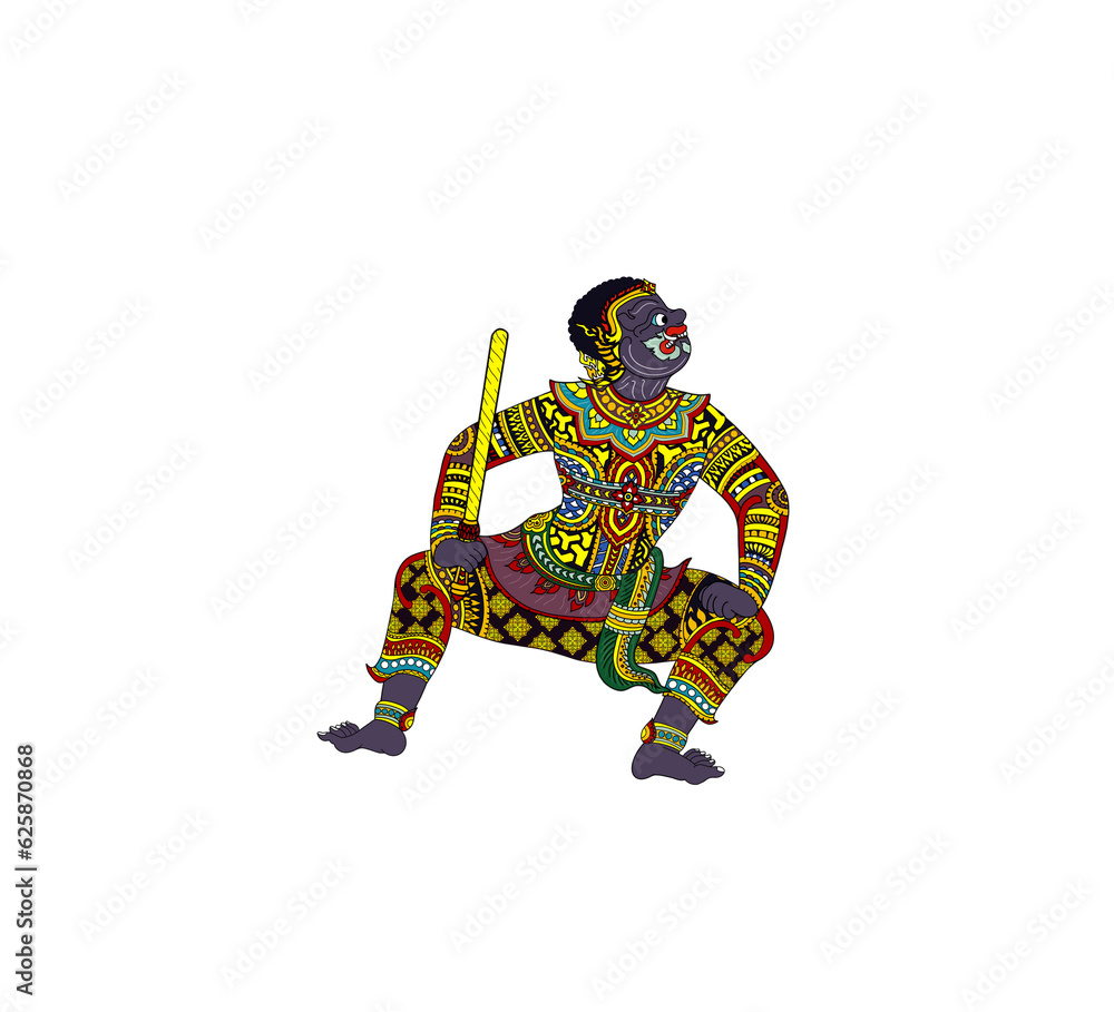 Ramayana painting, Hindu gods rama, Ravana mask crown in Ramayana ...