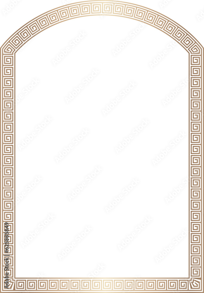 Segmental Arch rectangular frame architecture window door ornate Greek ...