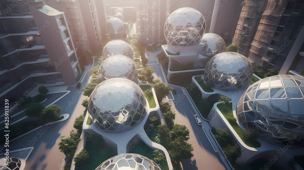Step into Solar Nexus, a city powered by the sun, where innovation ...