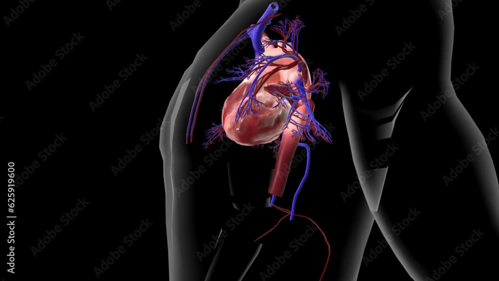 The aorta is the main artery that carries blood away from your heart to ...