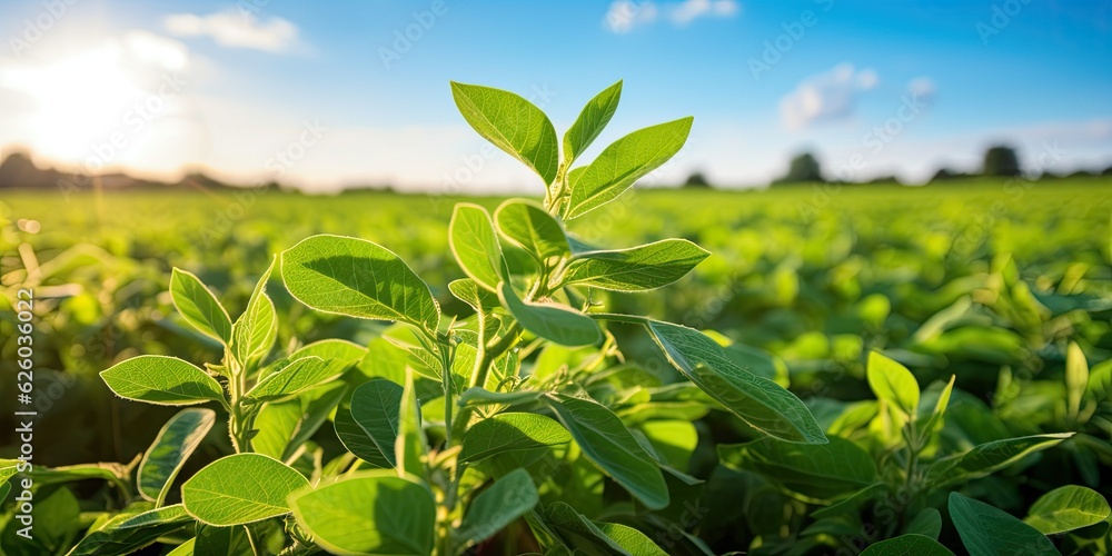 Blight Soybean's Silent Battle Leaf Blight's Bacterial Onslaught ...