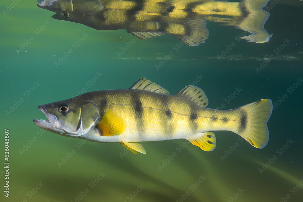 Yellow Perch - Found in freshwater lakes and rivers in North America ...