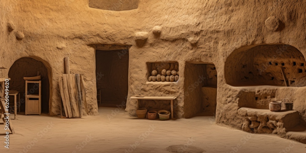 Mud House Mesopotamian Mud Dwelling DSLR's Sharp Capture Highly ...