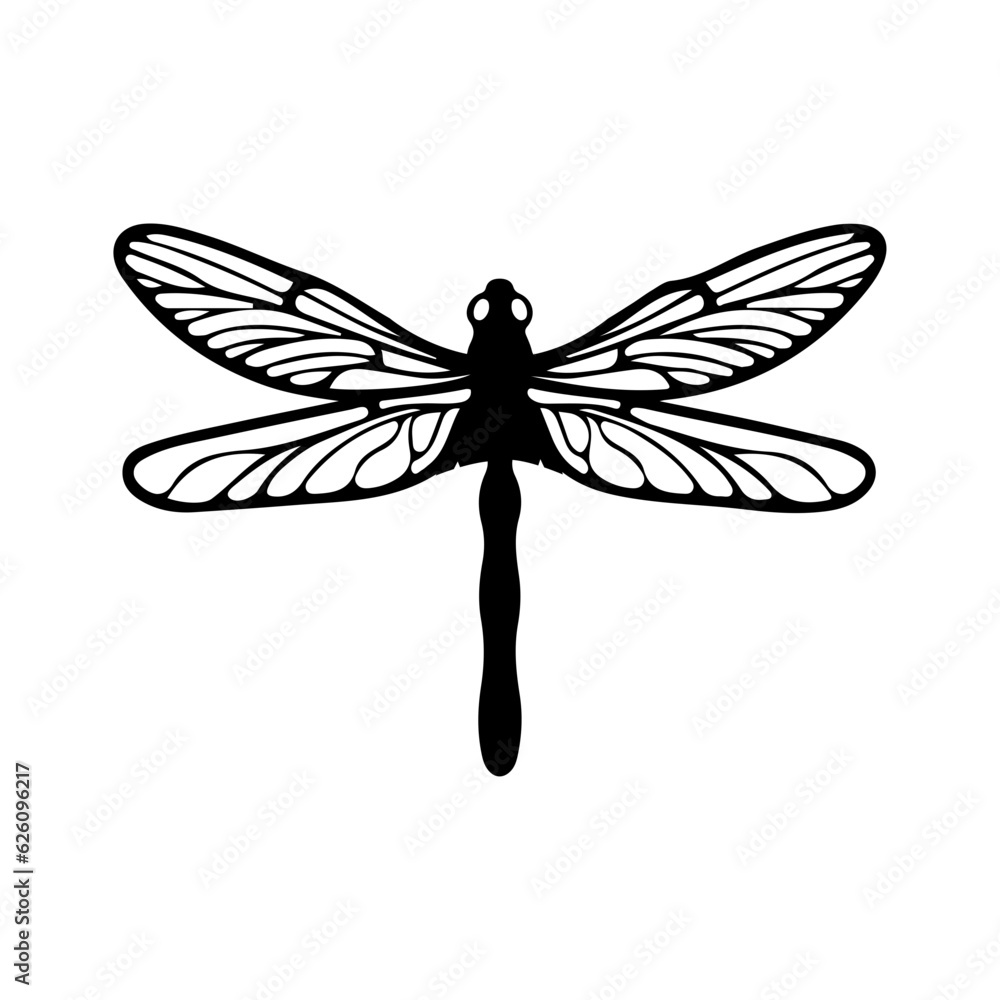 Dragonfly Svg, Cricut File, Dragonfly Cut File, Dragonfly Silhouette ...