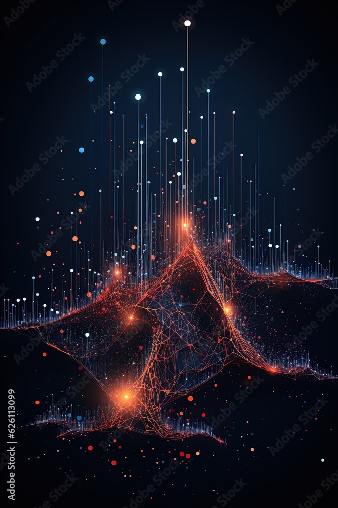 Abstract Data Visualization Insightful Data Visions Unraveling