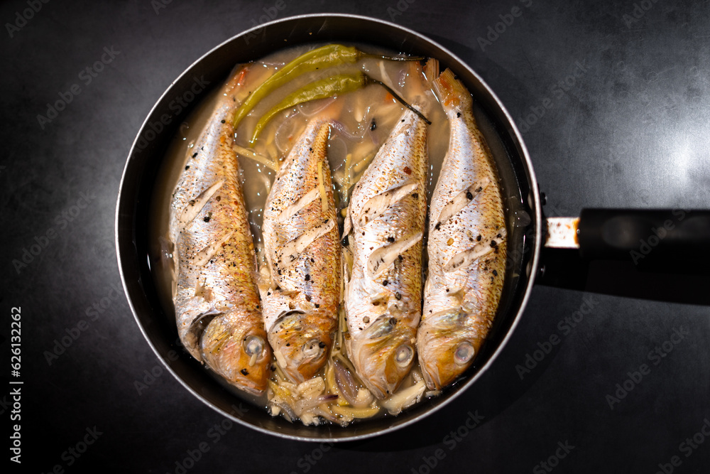 Bisugo - Fish paksiw. A Philippine dish cooked in vinegar, ginger ...