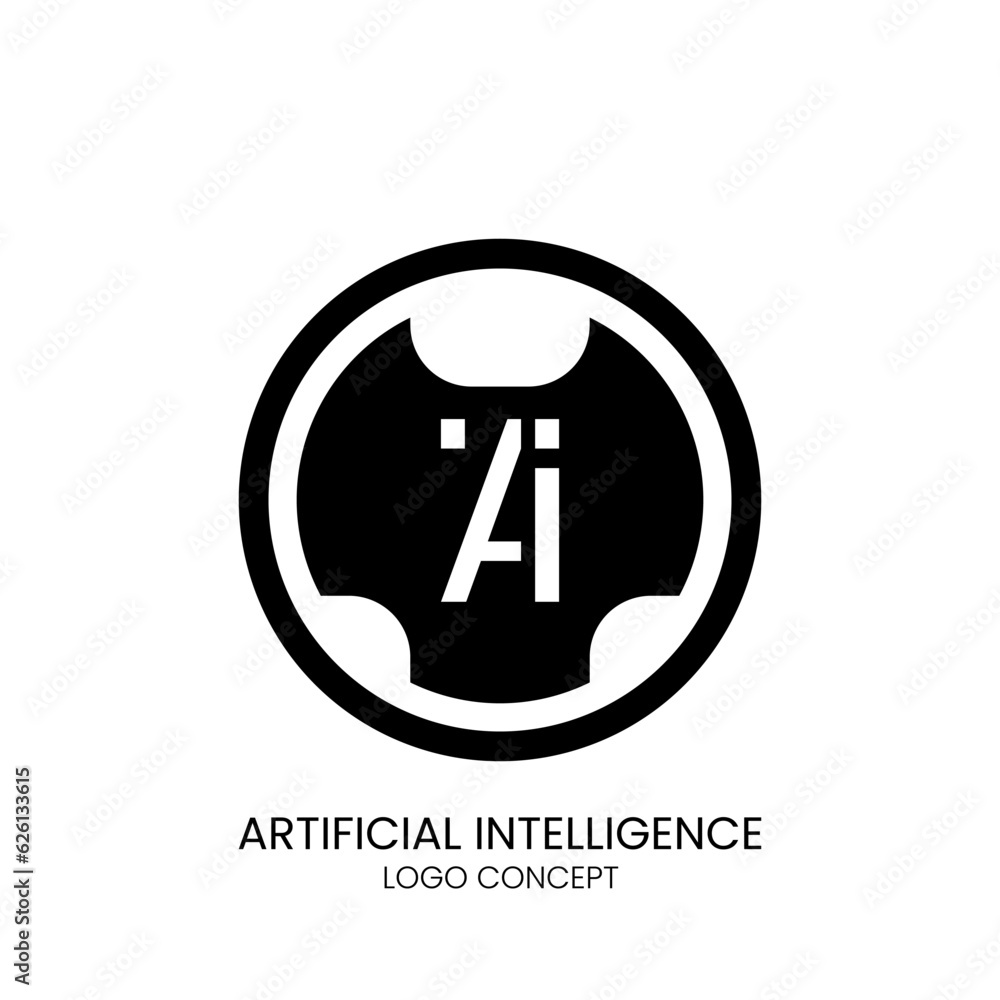 Discover our AI logo concept, fusing a PS2 computer port like circle ...