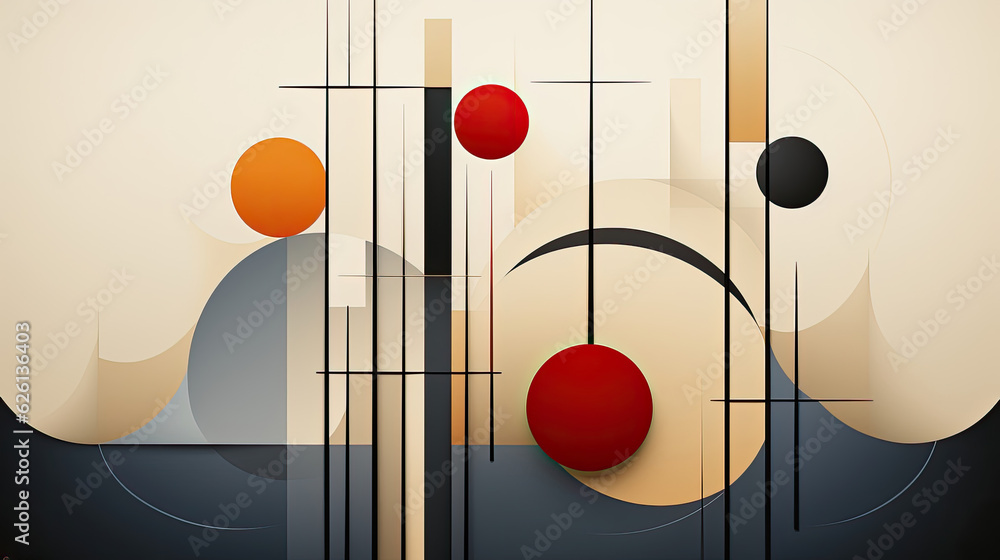Balance and harmony concept abstract background using symmetrical ...