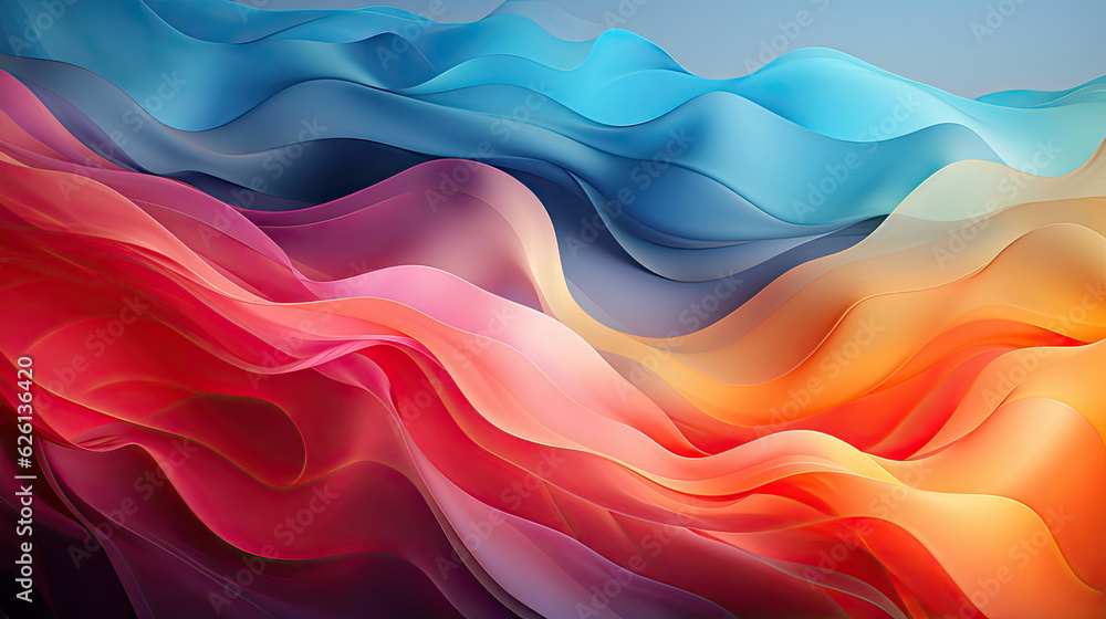Sound-inspired abstract background with dynamic lines, rhythmic ...