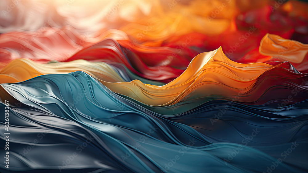 Mixed textures-focused abstract background combining smooth and rough ...