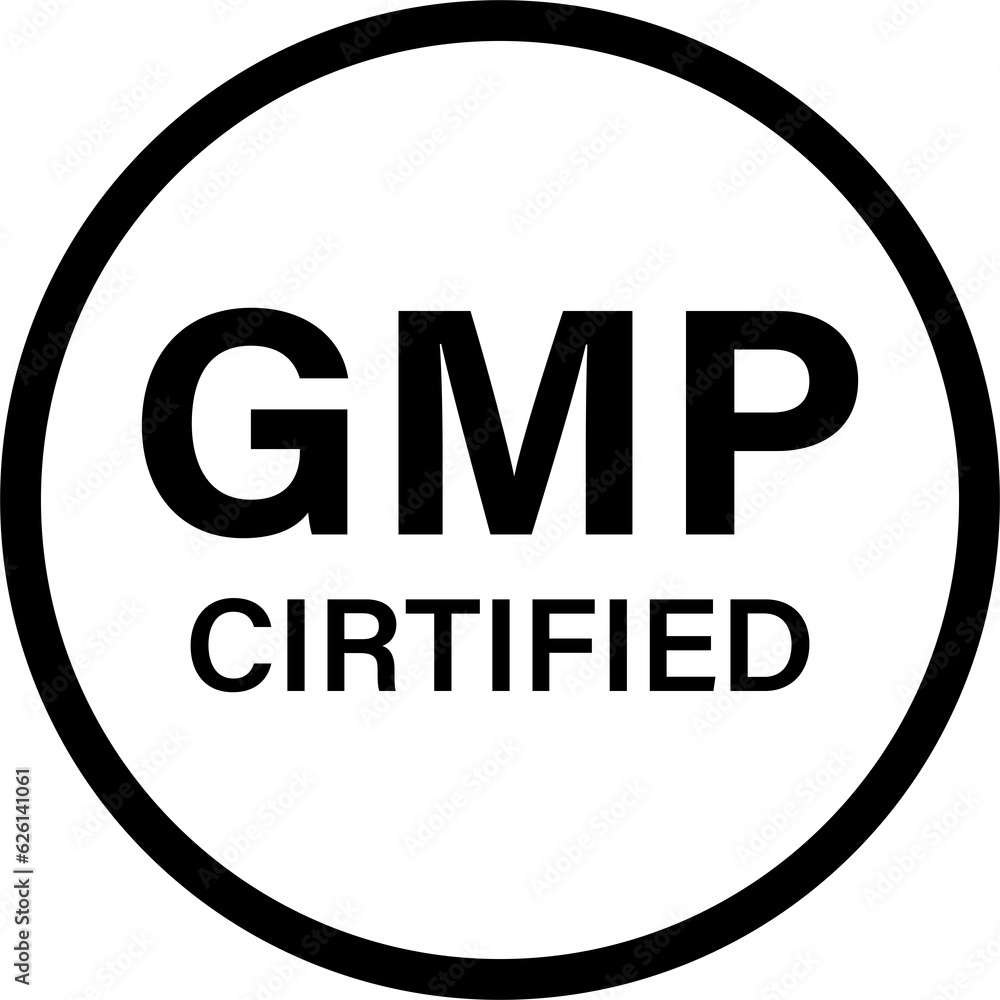 GMP Good Manufacturing Practice icon for graphic design, logo, website ...